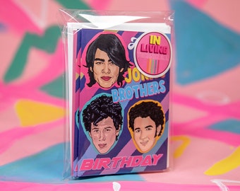 Jonas Brothers Birthday Card - Etsy