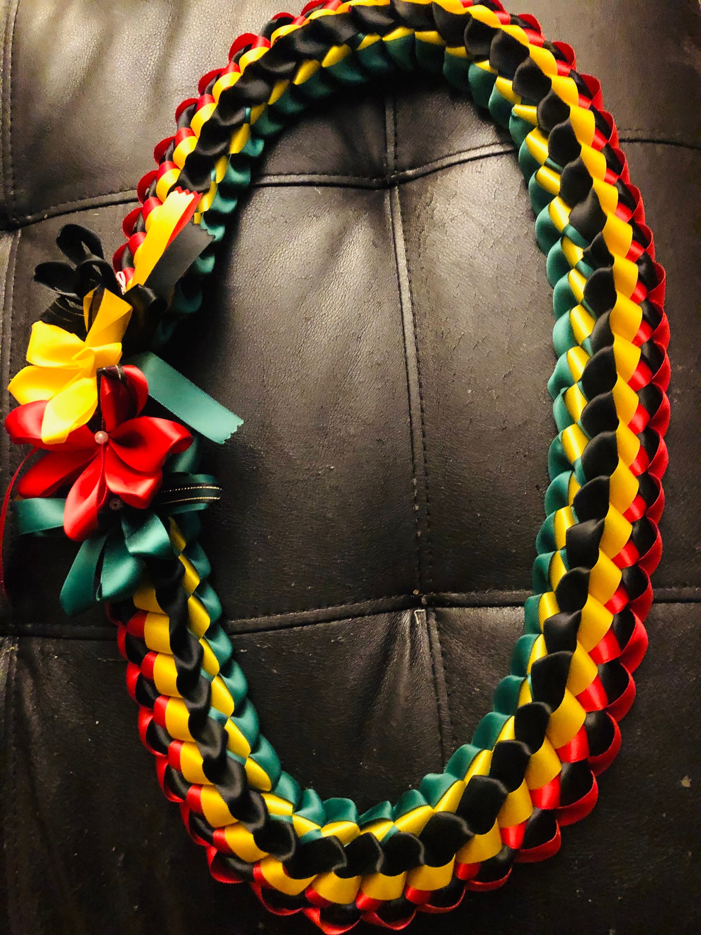 Heshima strength African-american Deluxe Ribbon Lei - Etsy