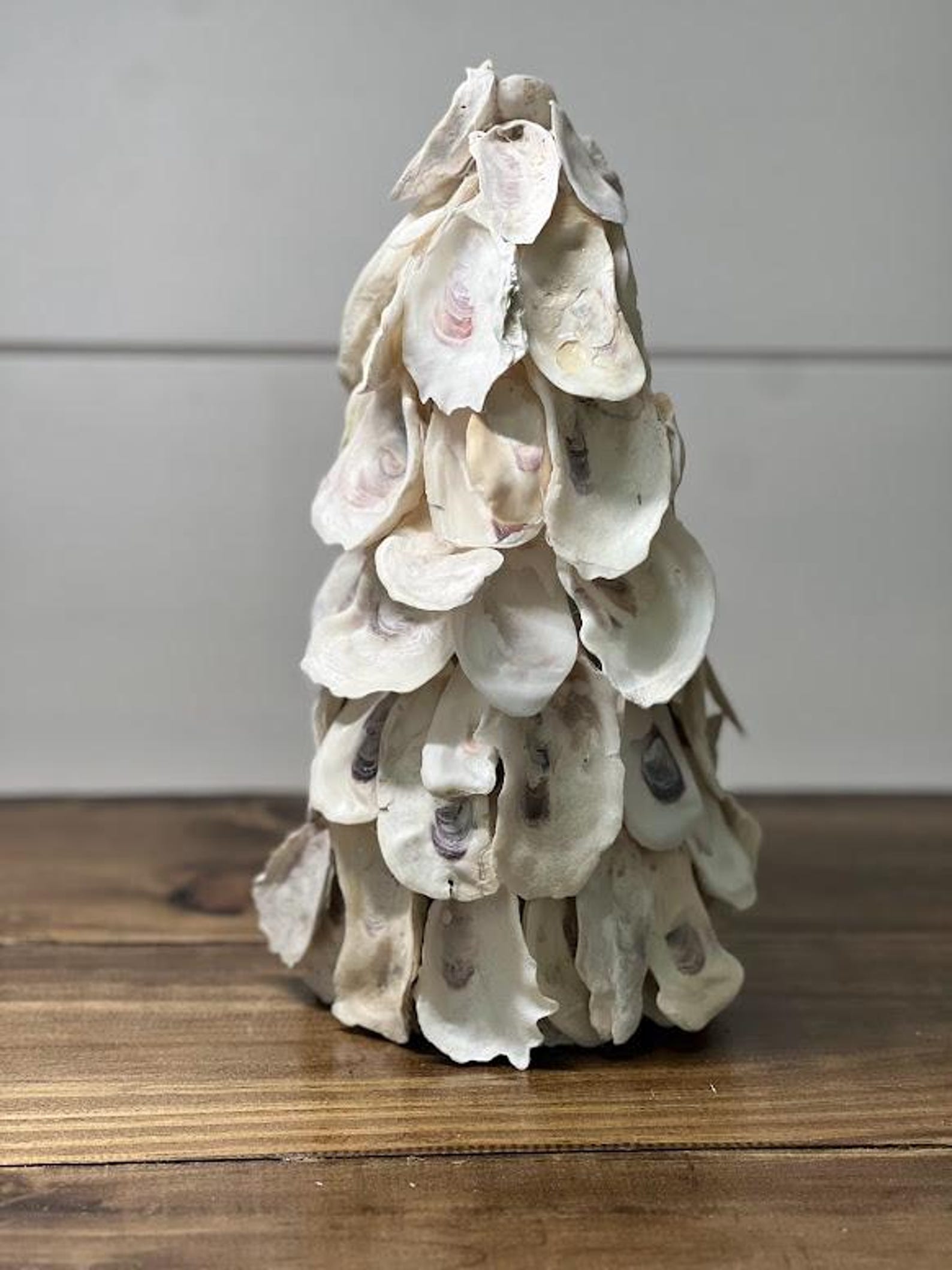 Oyster Shell Christmas Tree | Christmas Decor | Beach Christmas ...