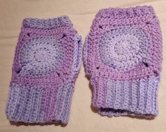 Crocheted Fingerless Gloves/mittens Texting Gloves Various Color ...