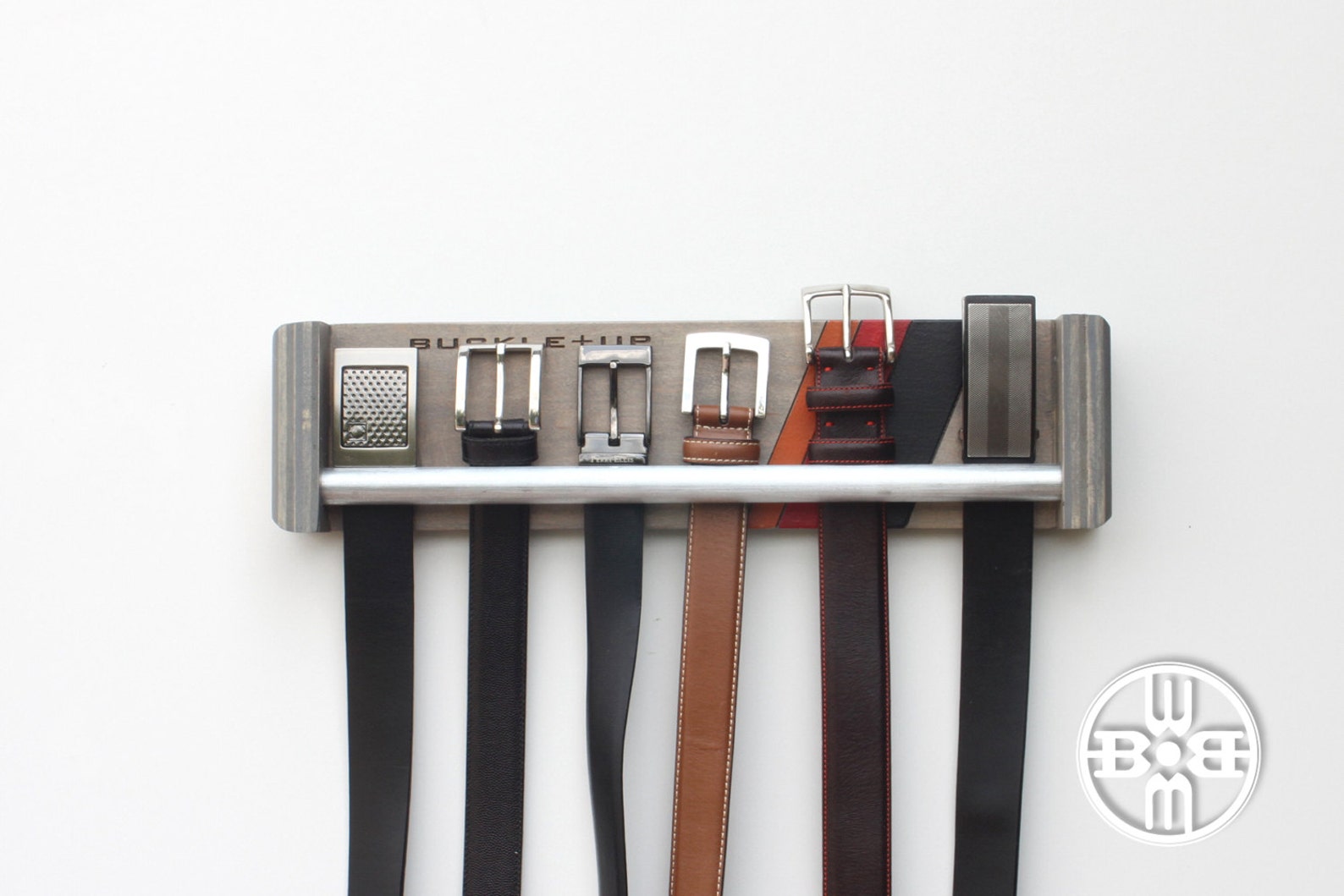 Belt Rack for Men, Belt Holder, Mens Belt Organizer, Belt Storage, Gift ...