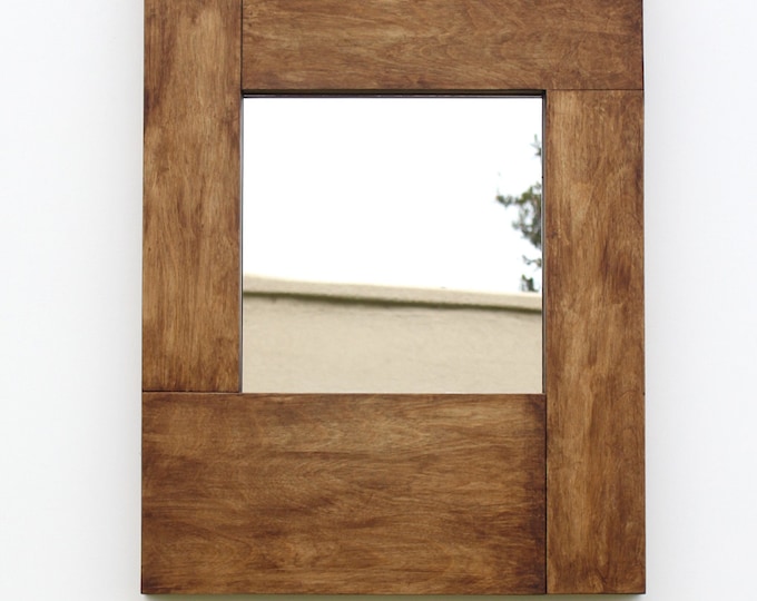 Aspen Log Mirror - Etsy