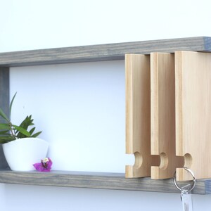 Entryway Key Rack - Entryway Organizer, Key Holder for Wall, Entryway ...