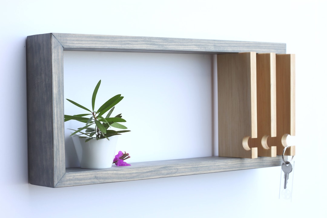 Entryway Key Rack - Entryway Organizer, Key Holder for Wall, Entryway ...