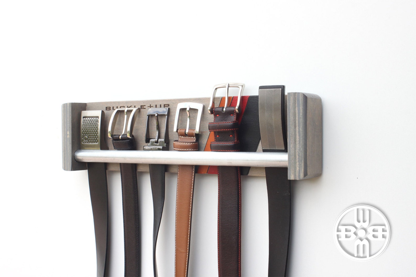 Belt Rack for Men, Belt Holder, Mens Belt Organizer, Belt Storage, Gift ...
