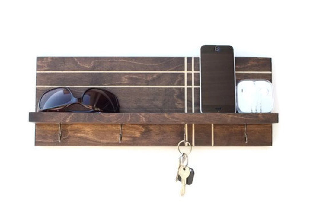 Entryway Organizer - Key Holder for Wall, Key Rack, Key Hook, Wall Key ...