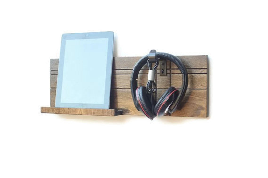 Headphone Stand Wall Mounted Headphone Holder Headphone Hook - Etsy