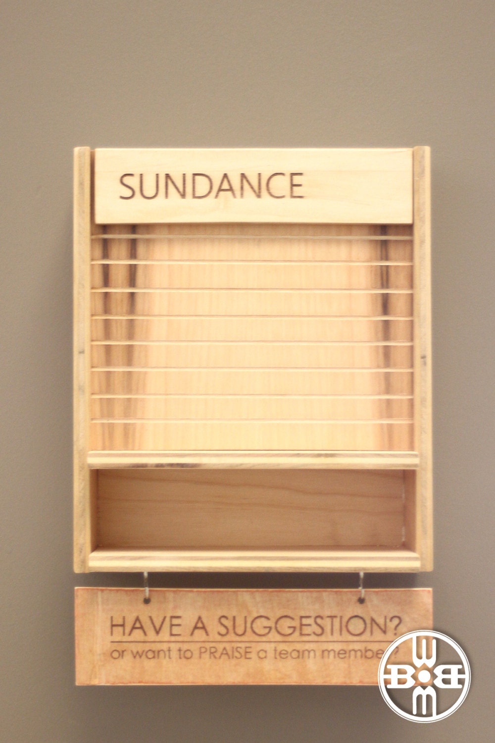 Personalized Custom Wall Mounted Suggestion Box With Sign - Etsy Canada