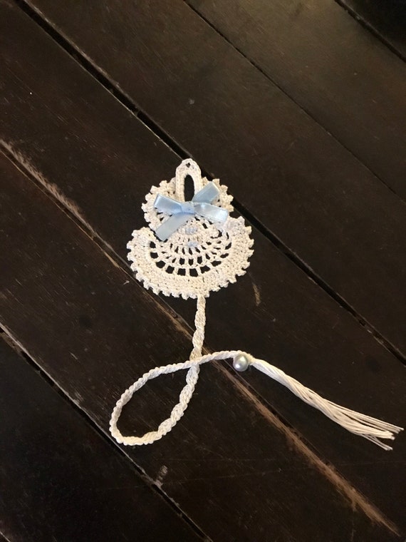 Beautiful Crochet Little Angel Bookmark/handmade Angel | Etsy