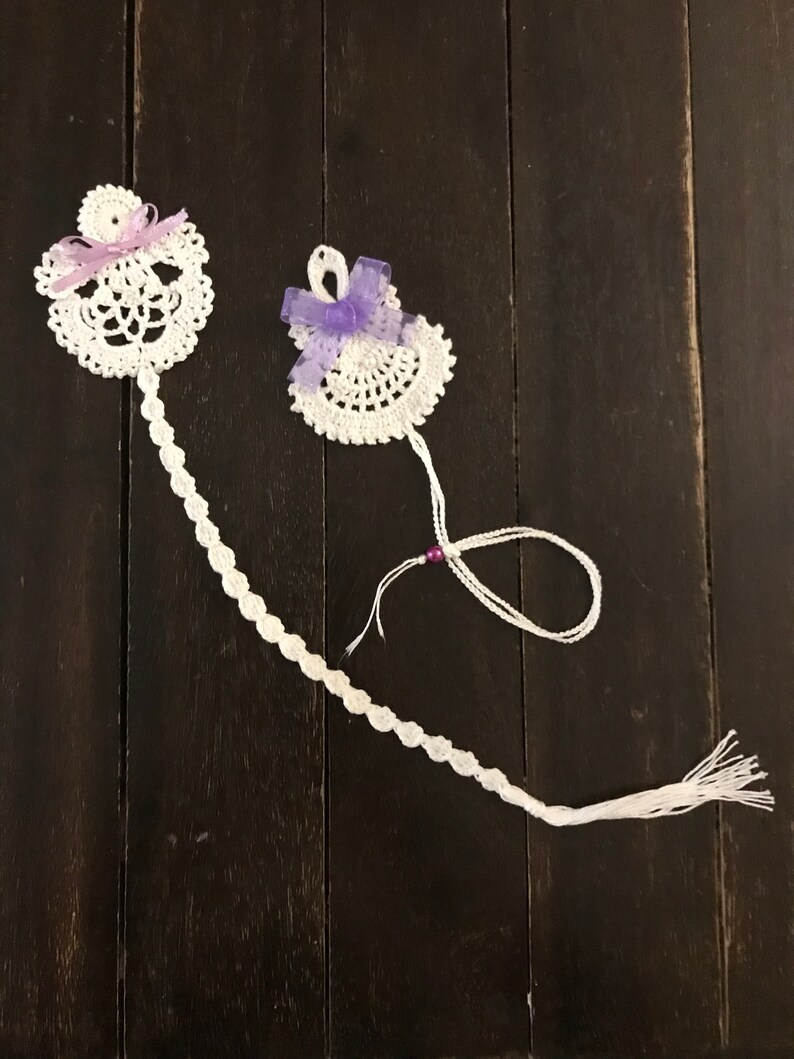 Beautiful Crochet Little Angel Bookmark/handmade Angel Ornament ...