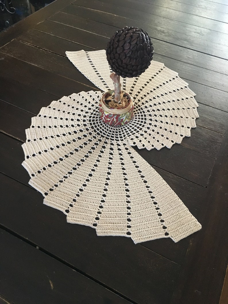 Beautiful Crochet Doily, Table Centerpiece, Crochet Tablecloth ...