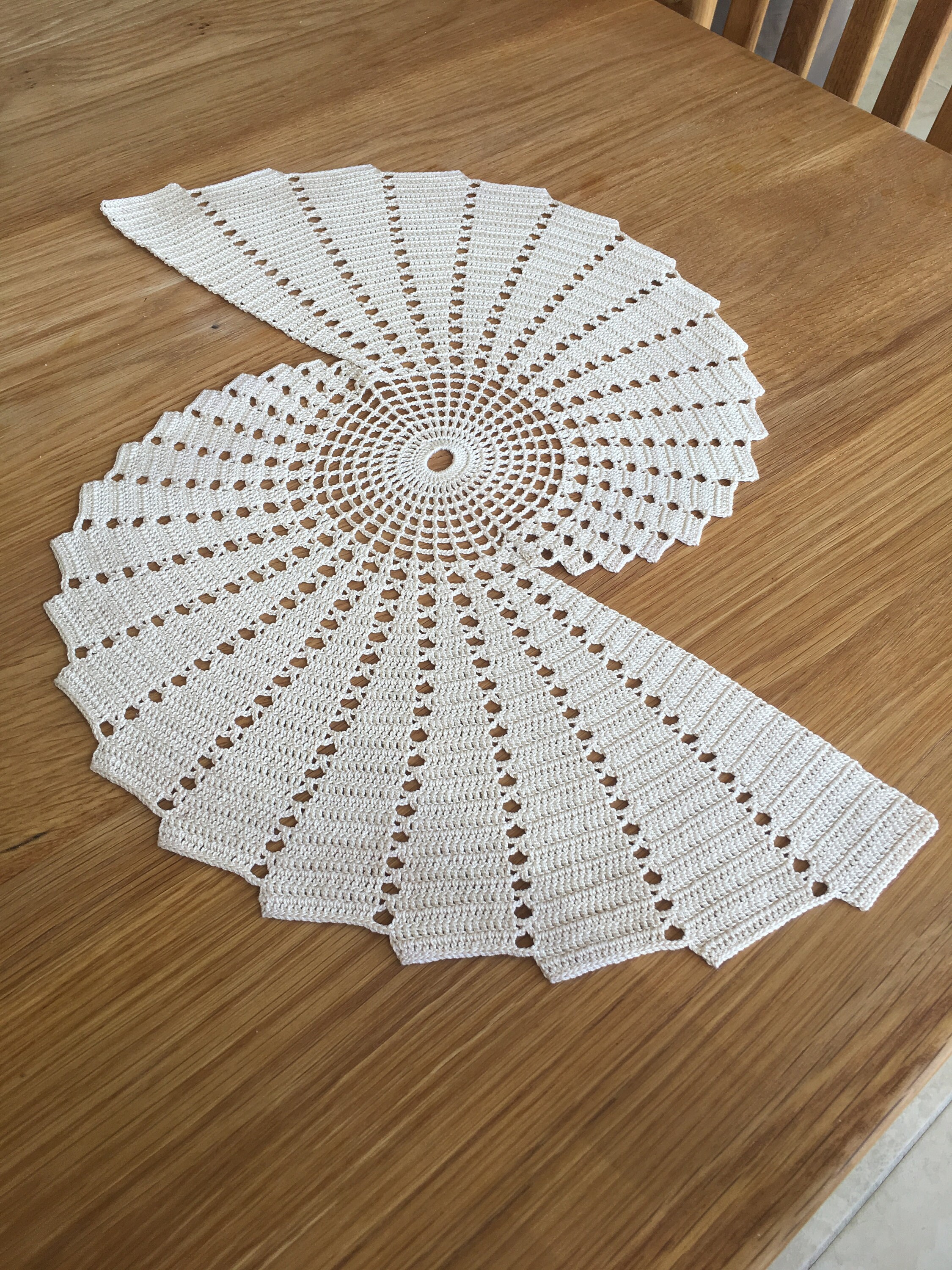 Beautiful Crochet Doily, Table Centerpiece, Crochet Tablecloth ...