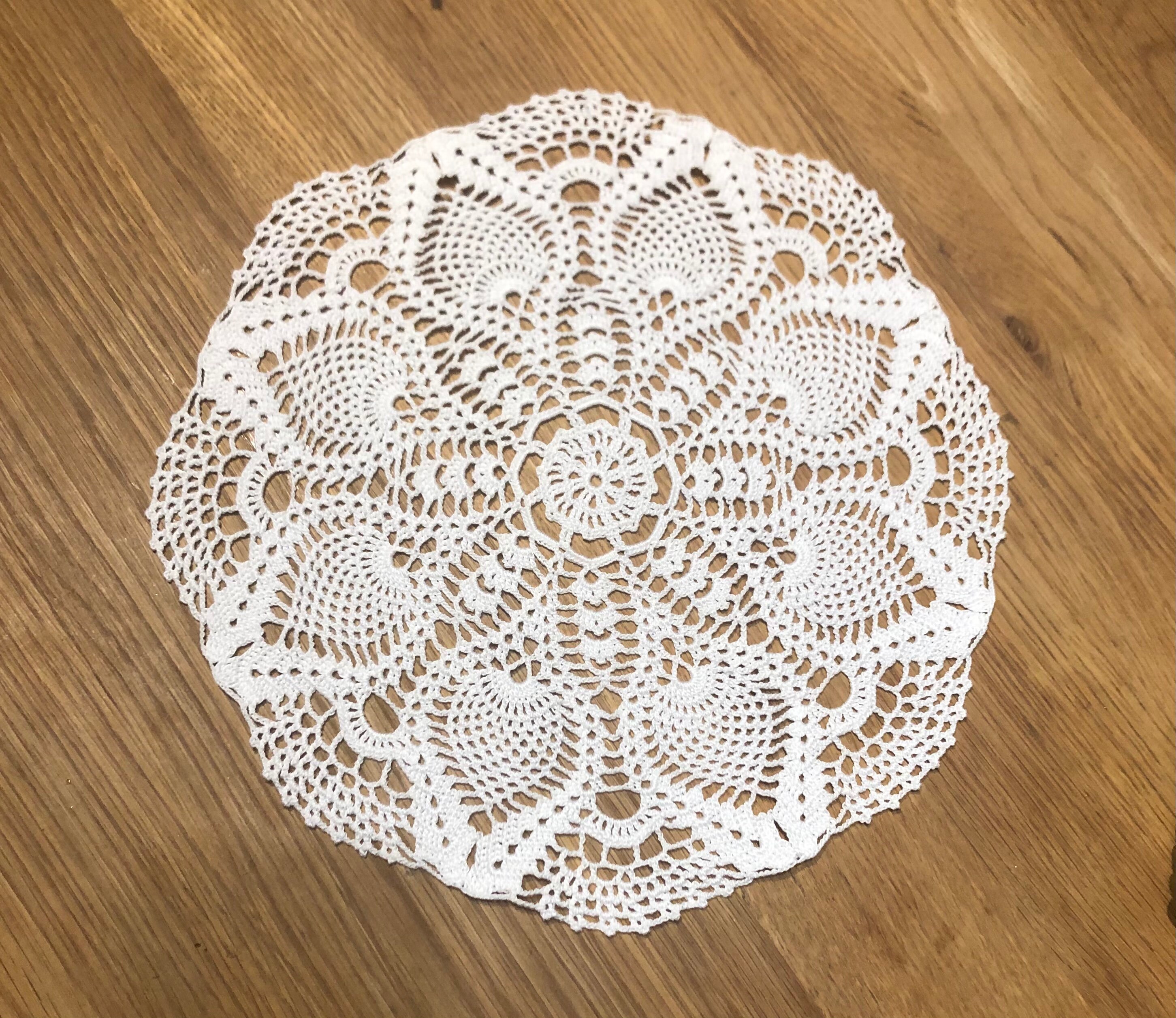 Crochet Round Doily, Tablecloth, Table Centerpiece, Handmade Gift - Etsy
