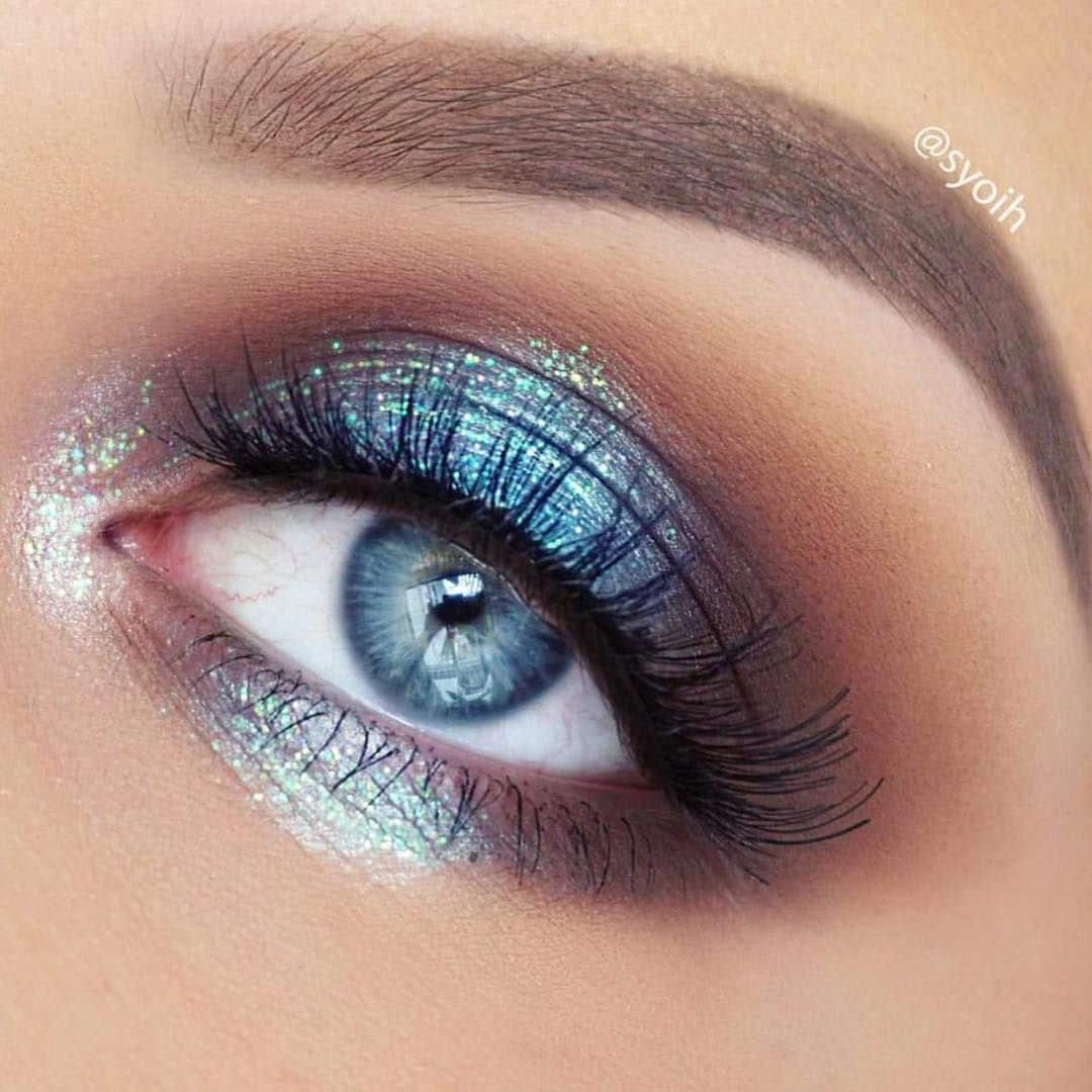 L.A. Minerals midnight Blue Shimmer Mineral Eyeshadow Duochrome Color ...