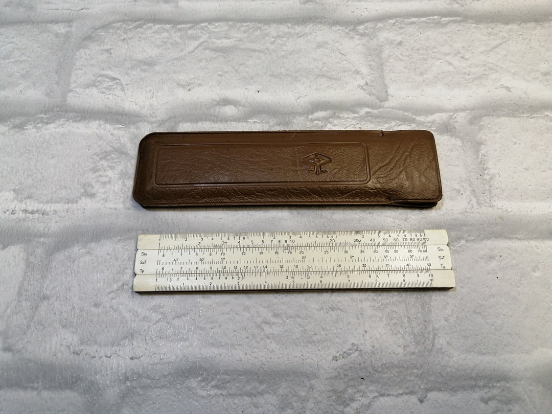 Vintage USSR Soviet Era Pocket Slide Rule LENINGRAD Mini Slide - Etsy