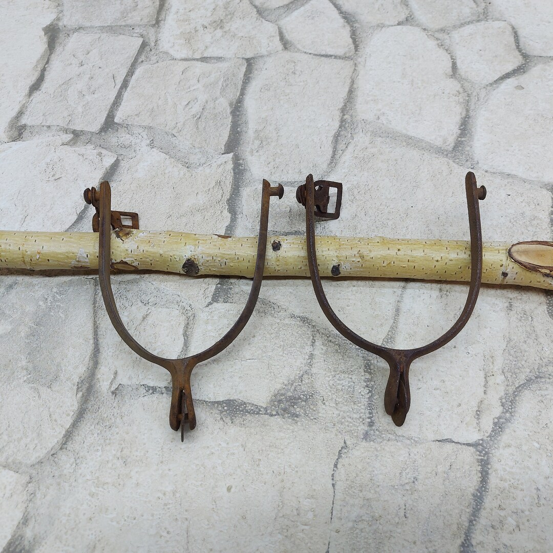 On Sale Pair of Medieval Iron Horse Spur Metal Riding Boots Horse Spurs ...