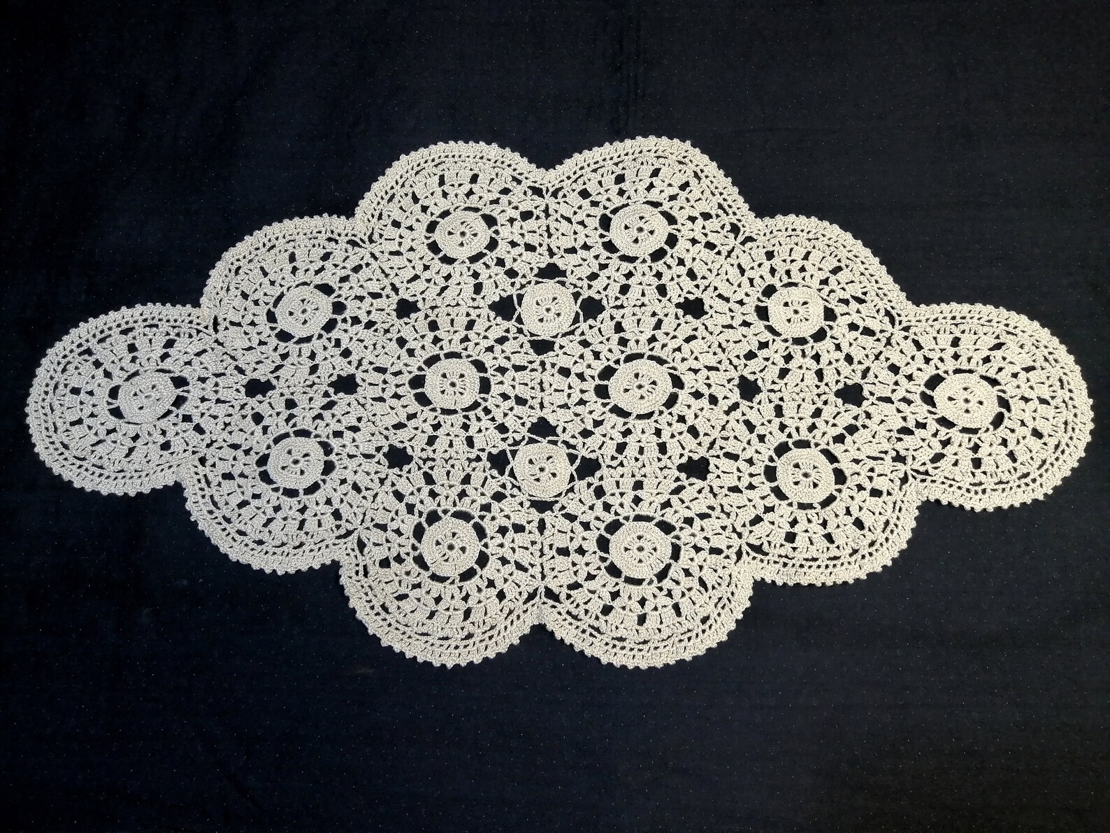 European Vintage Handmade Table Runner 26 X 13.8 in / 66 X - Etsy