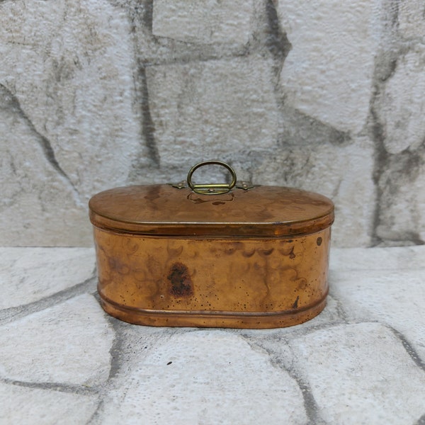 Copper Bread Box - Etsy