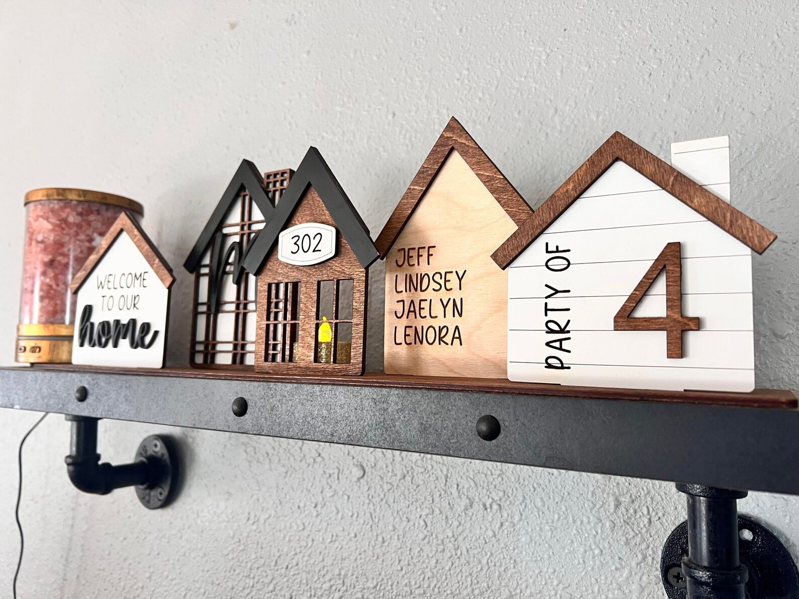 Standing House Centerpiece Custom 3D Personalized Standing - Etsy