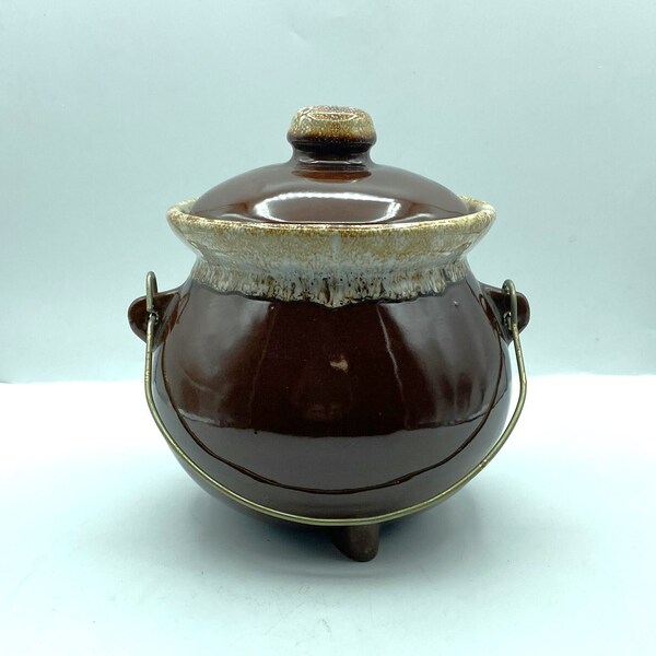 Antique Bean Pot - Etsy