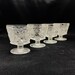 Vintage Hazel Atlas Gothic Big Top Peanut Butter Champagne Glasses or ...