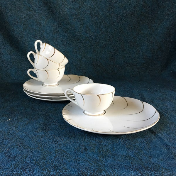Porcelain Snack Set - Etsy