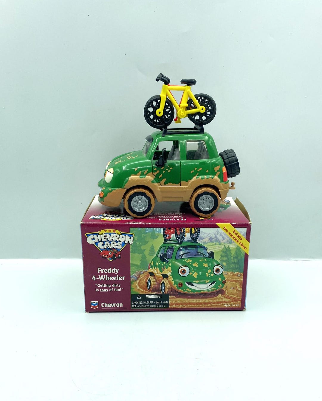 Vintage the Chevron Cars Freddy 4 Wheeler Collectible Toy Car With ...
