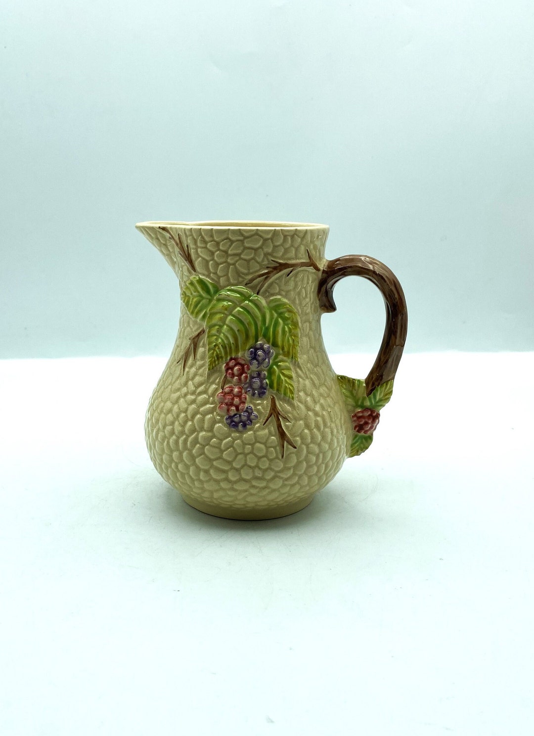 Vintage Wade Bramble Variation Pitcher - Etsy
