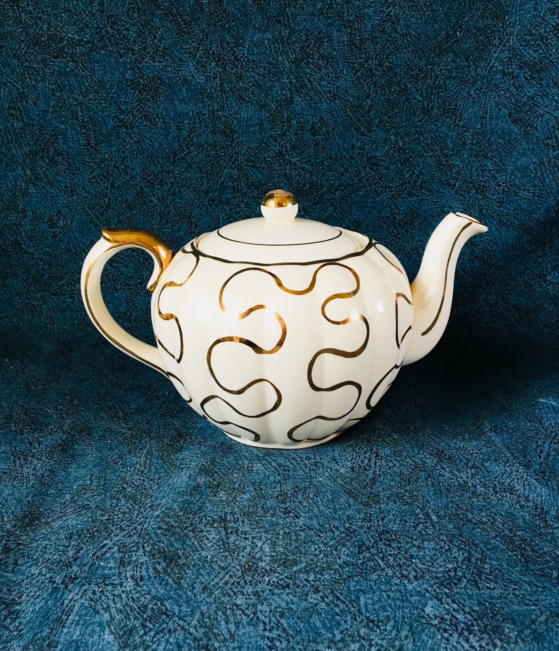 Abstract Clay Teapots