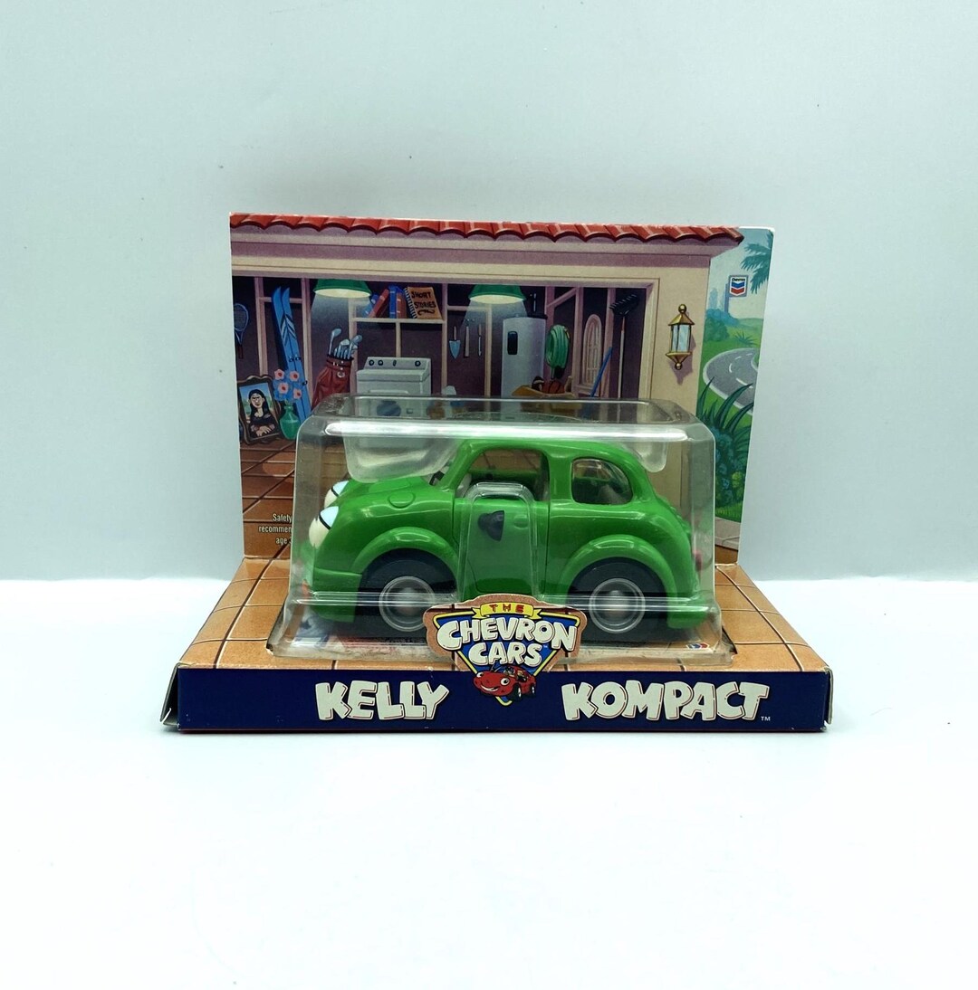 Vintage Chevron Cars Kelly Kompact - Etsy