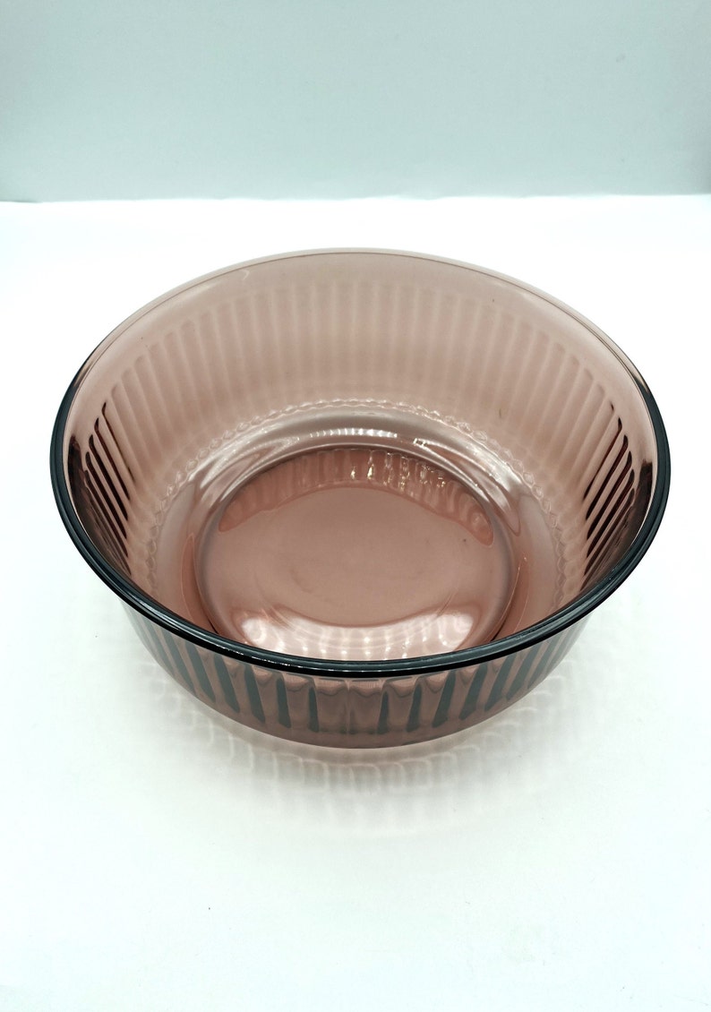 Vintage Forte Crisa Radiance Large Amethyst Salad Bowl - Etsy