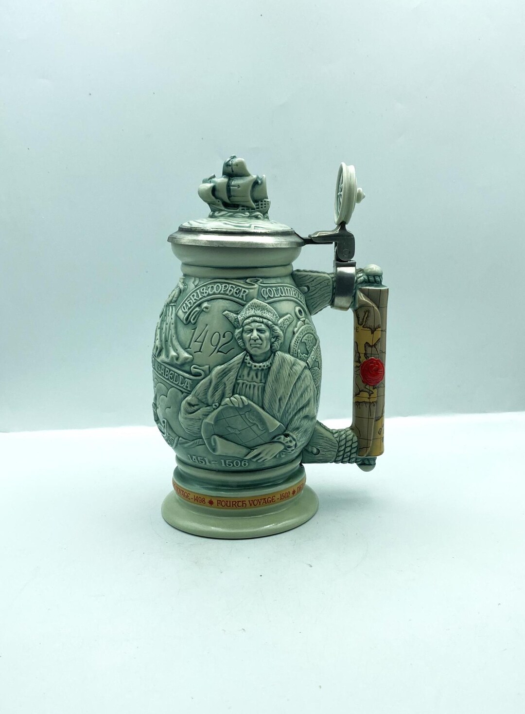 Vintage Avon Christopher Columbus New World Stein - Etsy