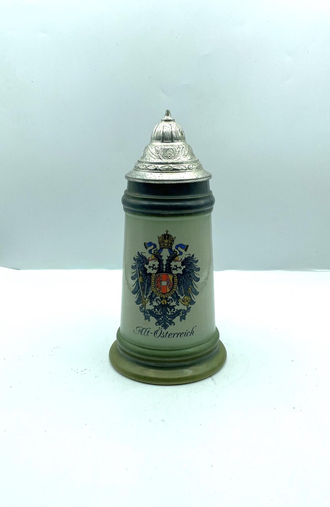Vintage Zoller & Born West German Beer Stein, Austrian Coat of Arms - Etsy