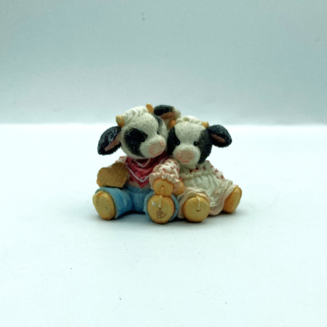 Vintage Mary's Moo Moo Cow Figurine, I Love You for Heffer - Etsy