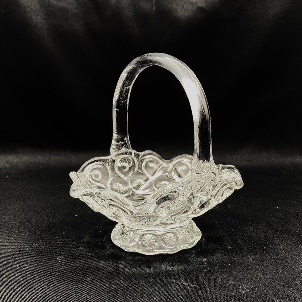 Clear Glass Basket - Etsy