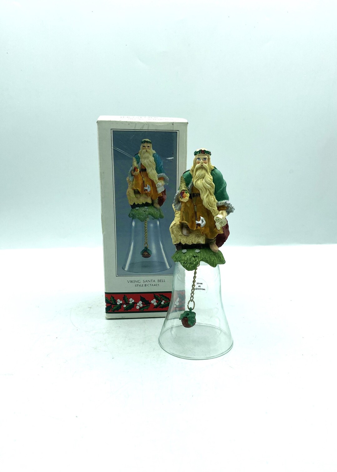 Vintage Viking Santa Clause Bell, Novelino Gift Collection - Etsy