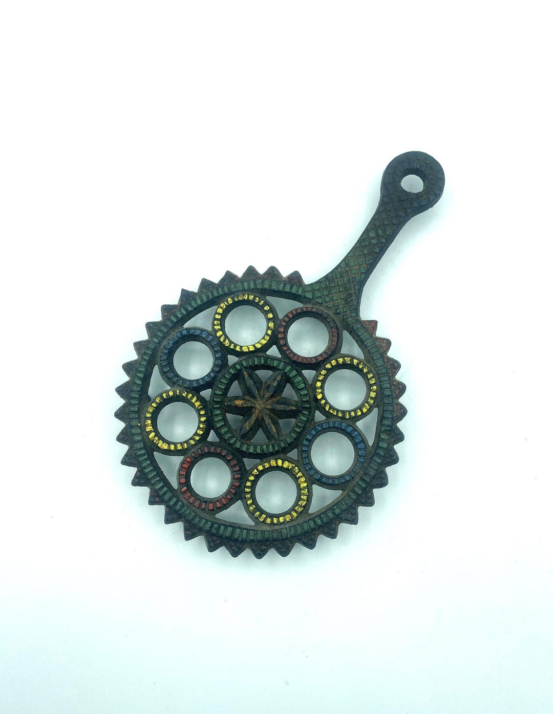 Vintage John Zimmerman Harner Alphabet Trivet - Etsy