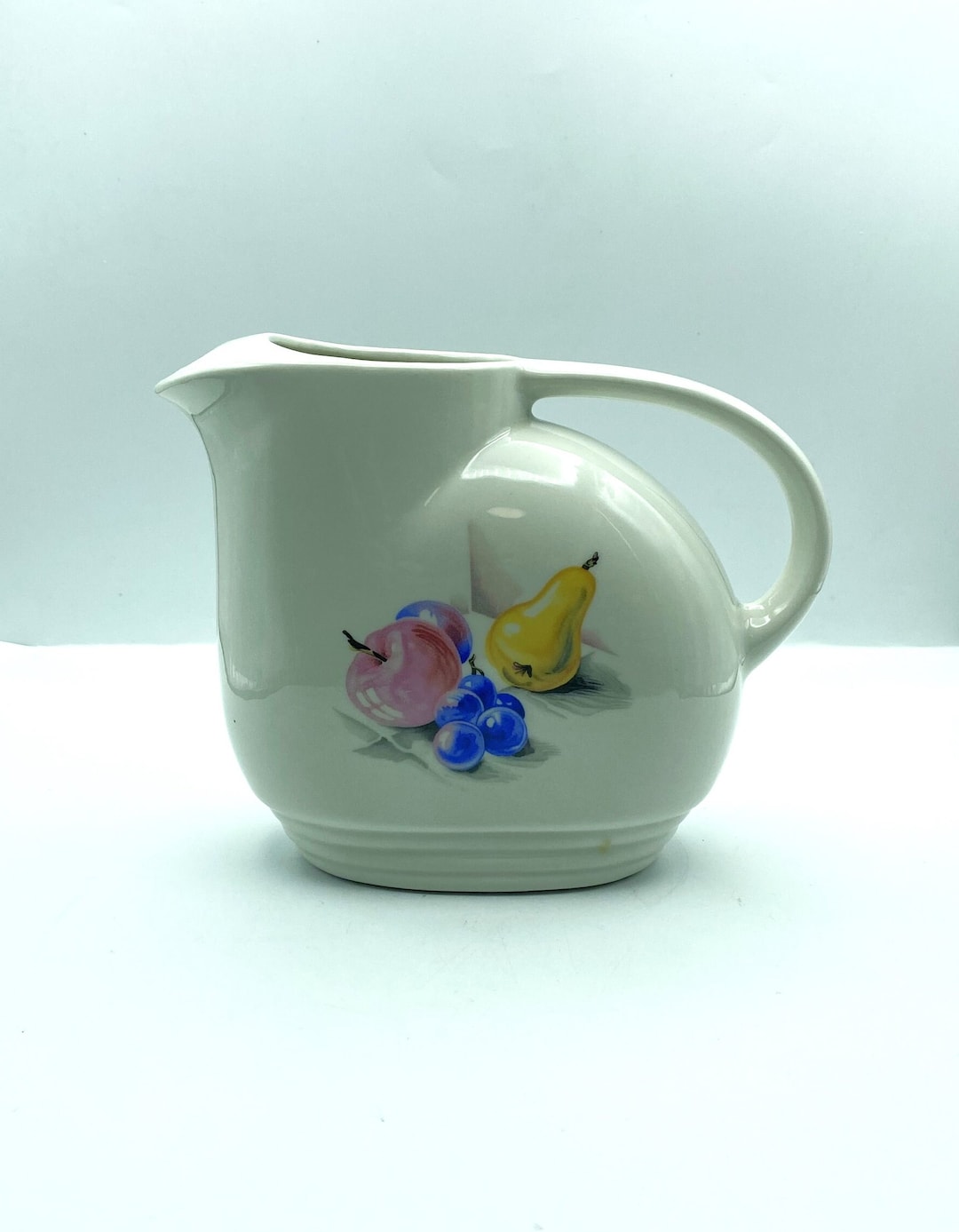 Vintage Knowles Utility Ware Fruits Refrigerator Jug - Etsy