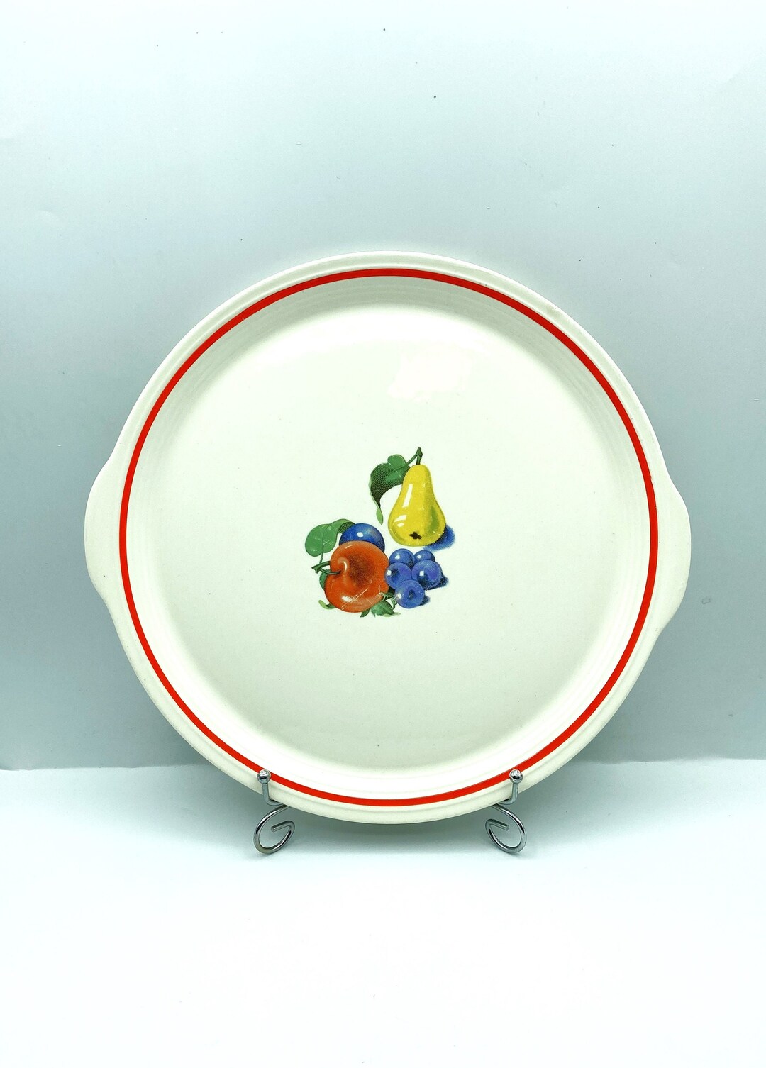 Vintage Cronin China Fruit Cluster Cake Plate - Etsy