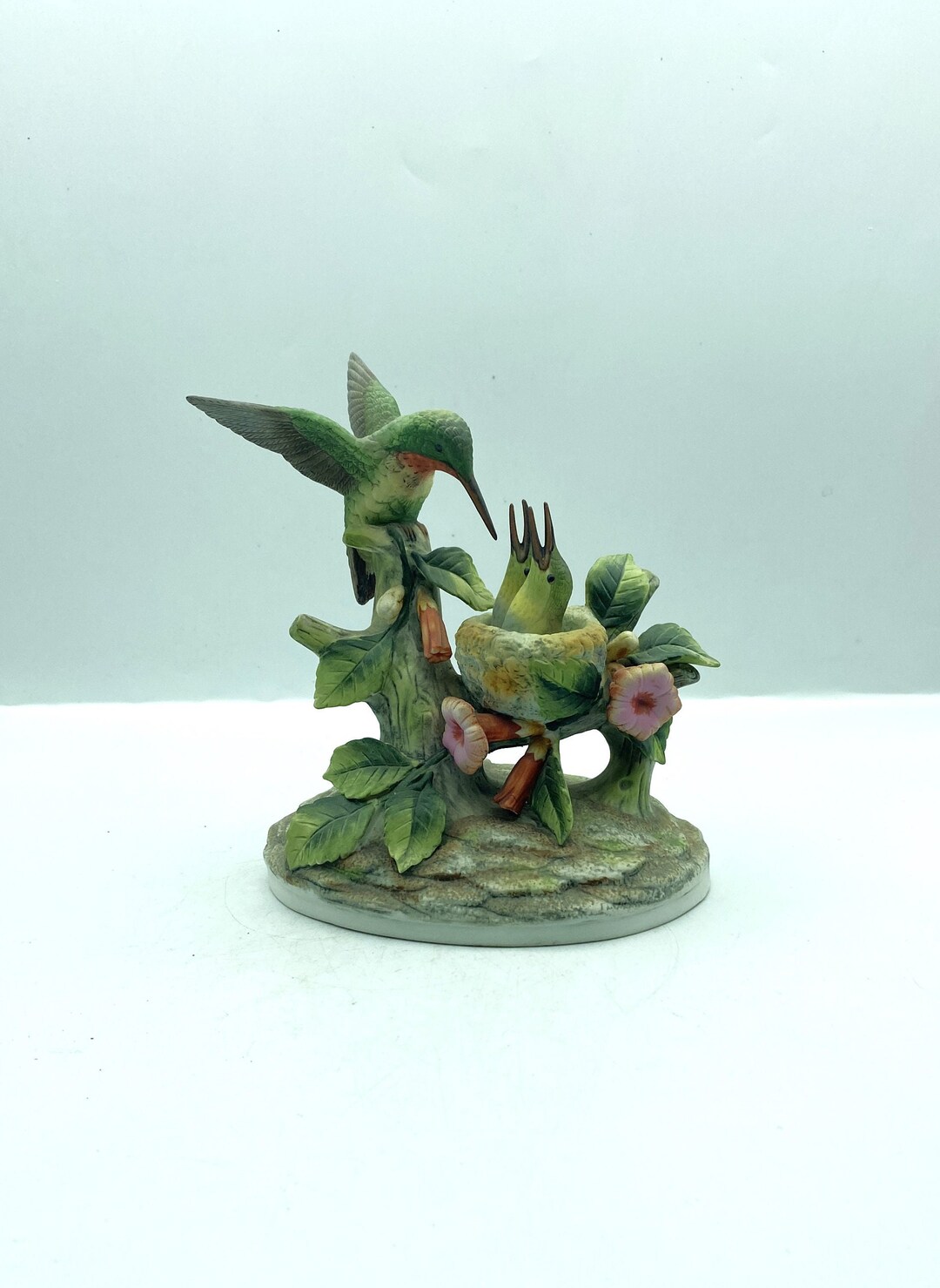 Vintage Andrea by Sadek Ruby Throated Hummingbird - Etsy