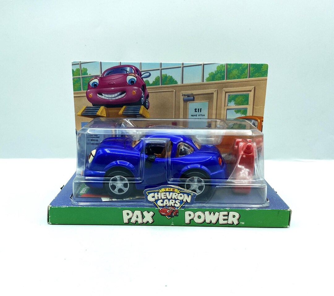 Vintage Chevron Cars Pax Power - Etsy