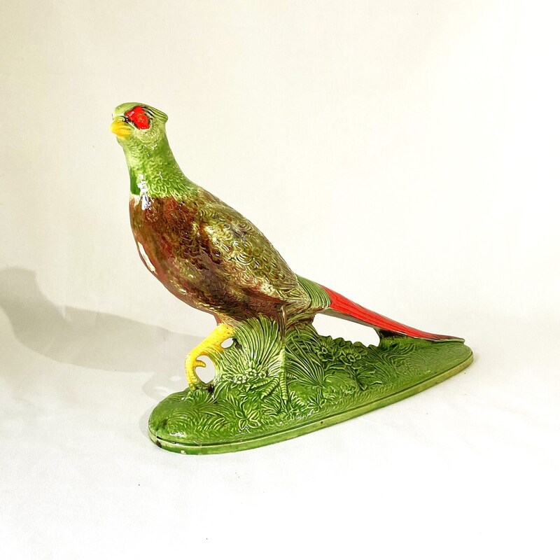 Ceramic Pheasant Figurine - Etsy