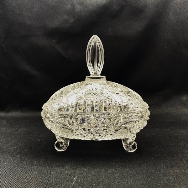 Crystal Candy Dish - Etsy