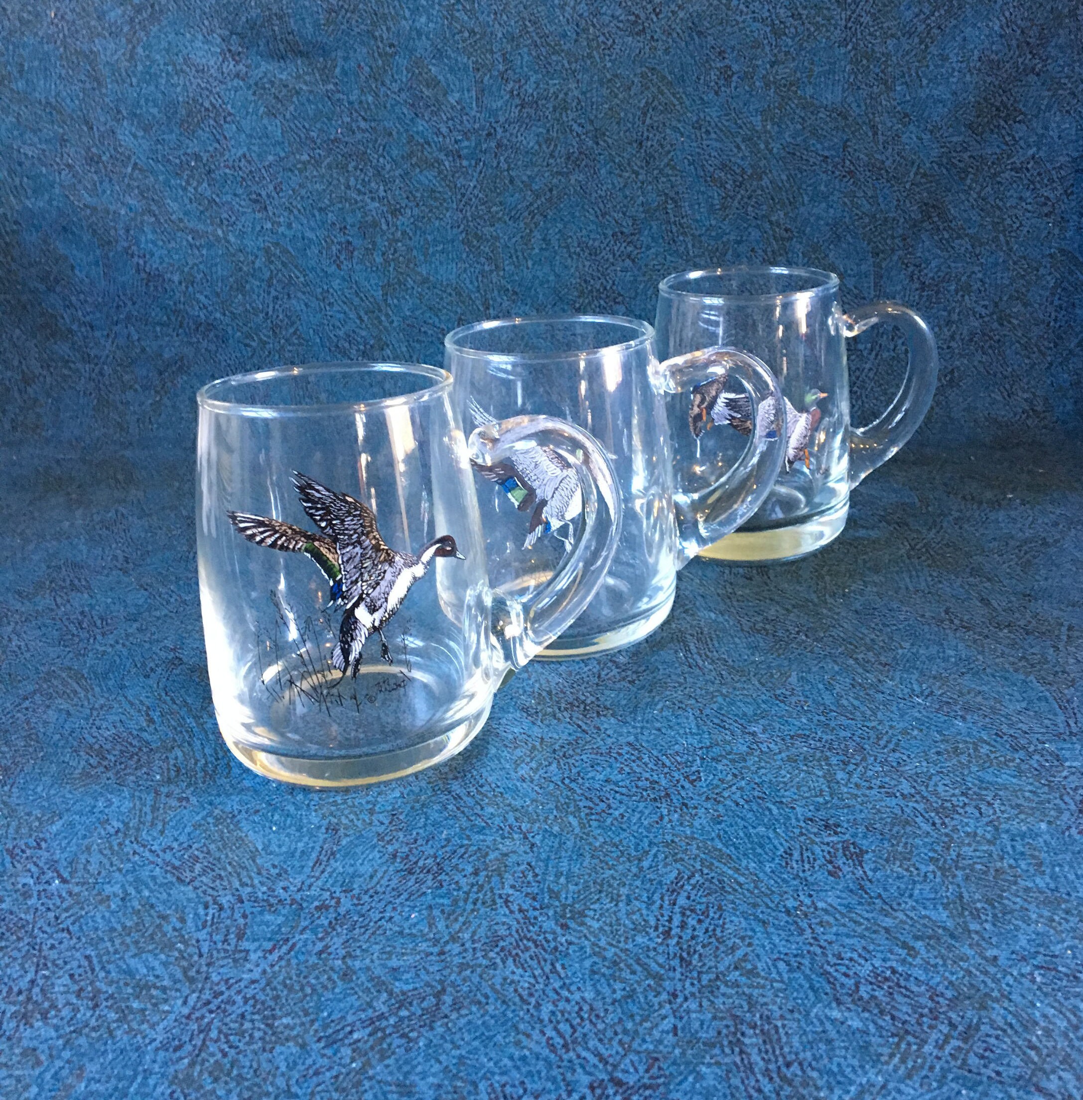 Art & Collectibles Collectible Glass Glass vintage beer mugs set of 3 ...