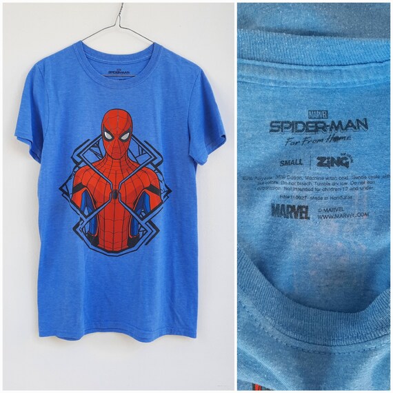 Authentic Spiderman Merchandise Graphic Cotton Polyes… - Gem