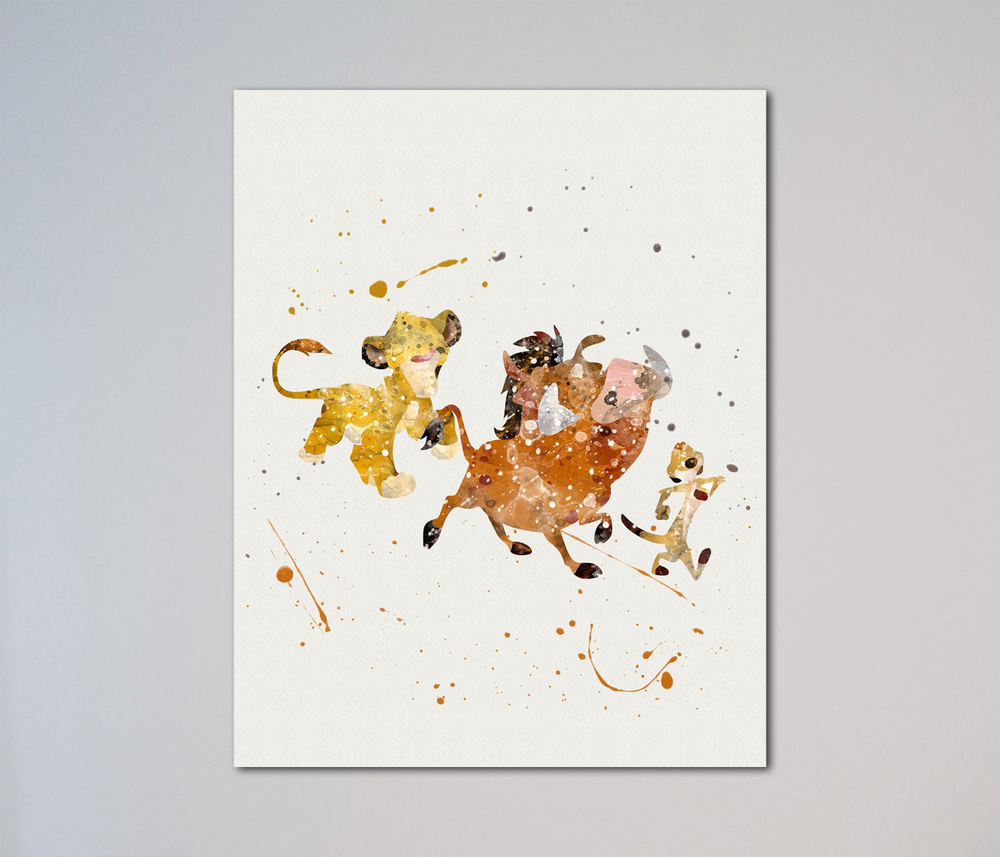 Lion King Timon And Pumbaa Drawing