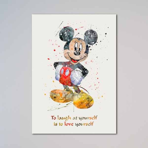 Mickey Mouse Inspirational Posters - Etsy