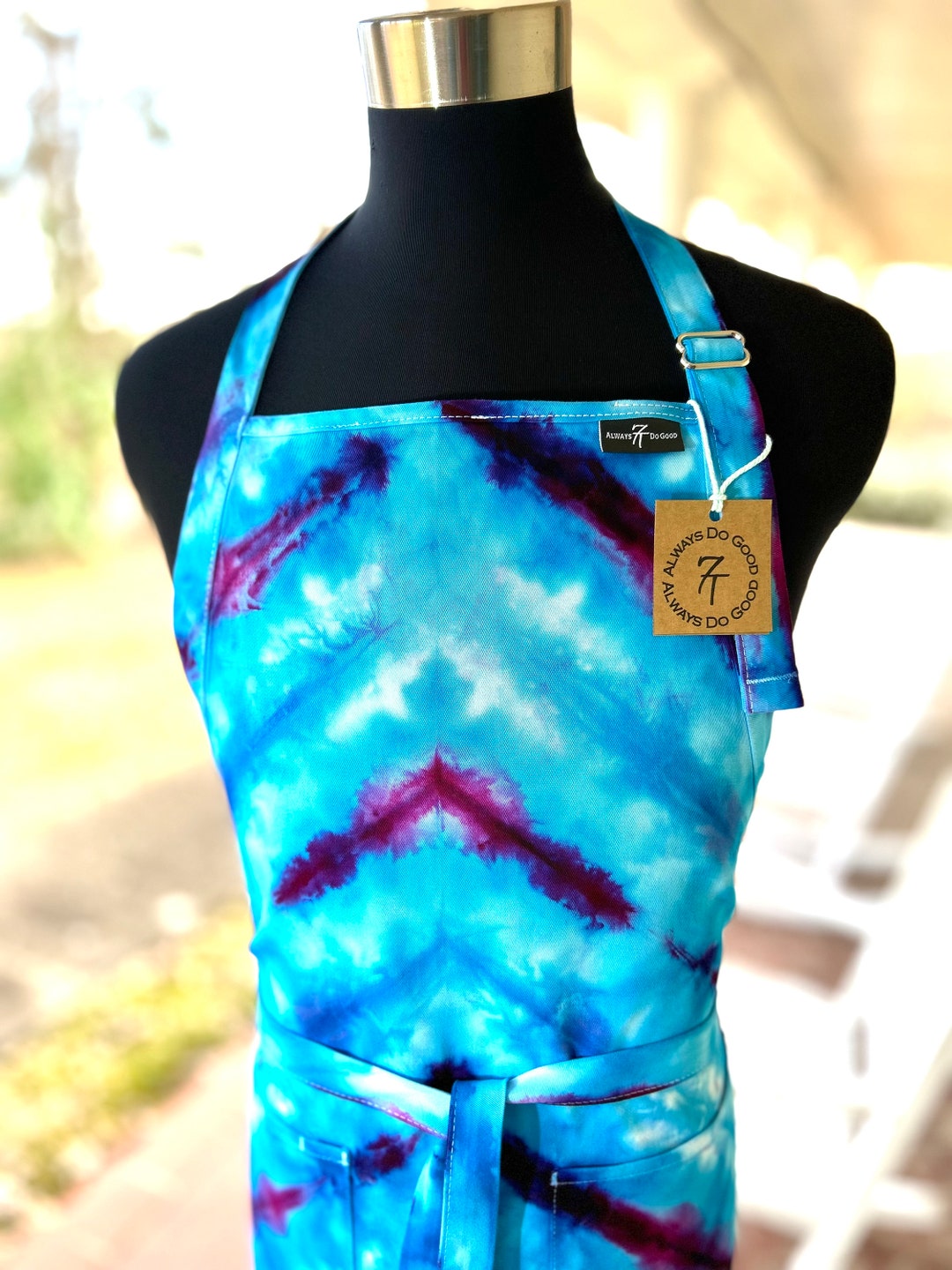 Apron, Tie Dyed Apron, Hair Stylist, Barber, Mothers Day, Fathers Day ...