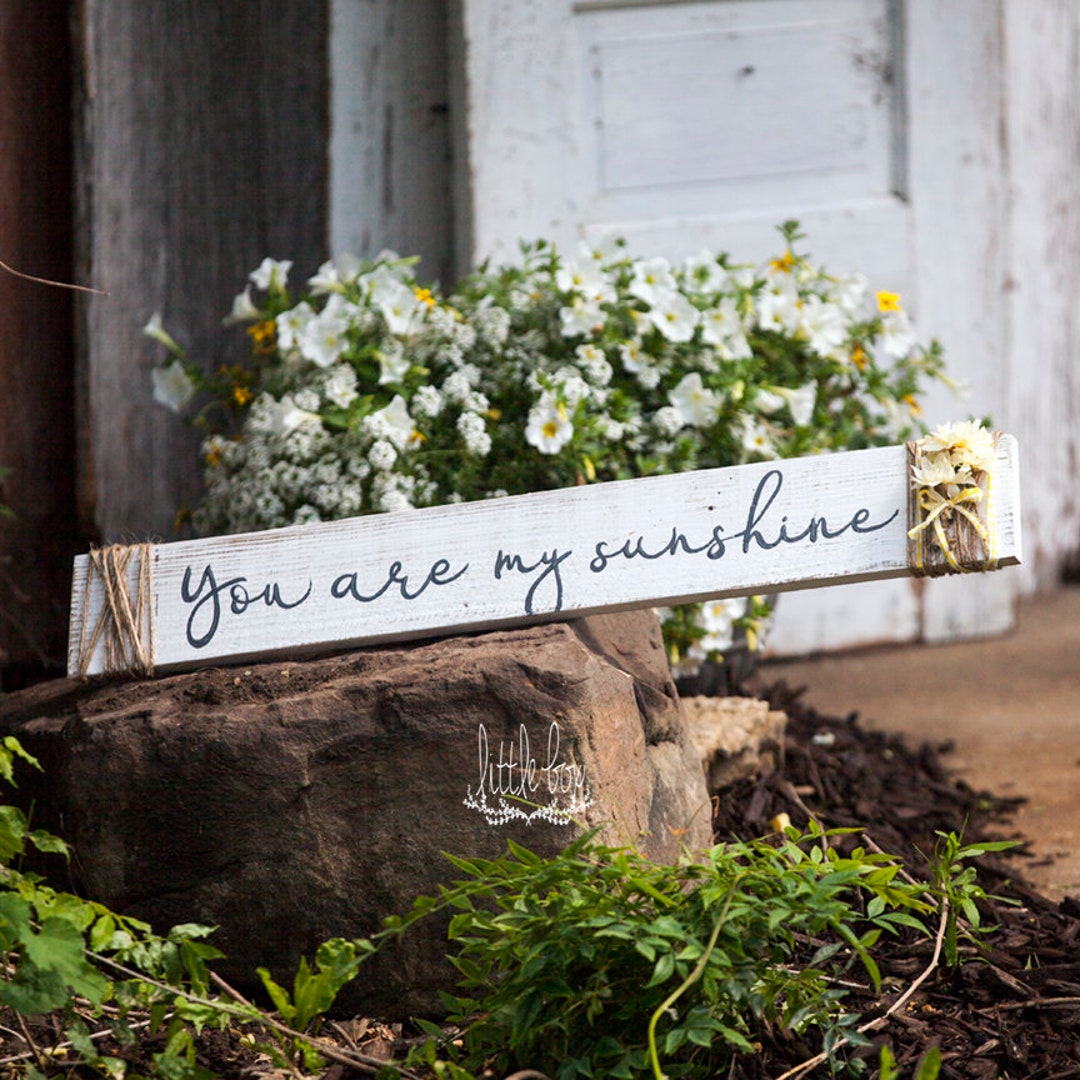 You Are My Sunshine Sign, You Are My Sunshine, Little Box Signs ...