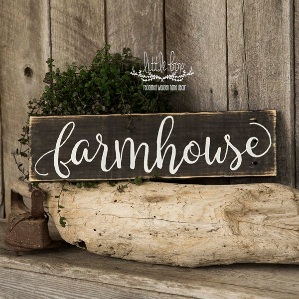 Farmhouse Signs - Etsy